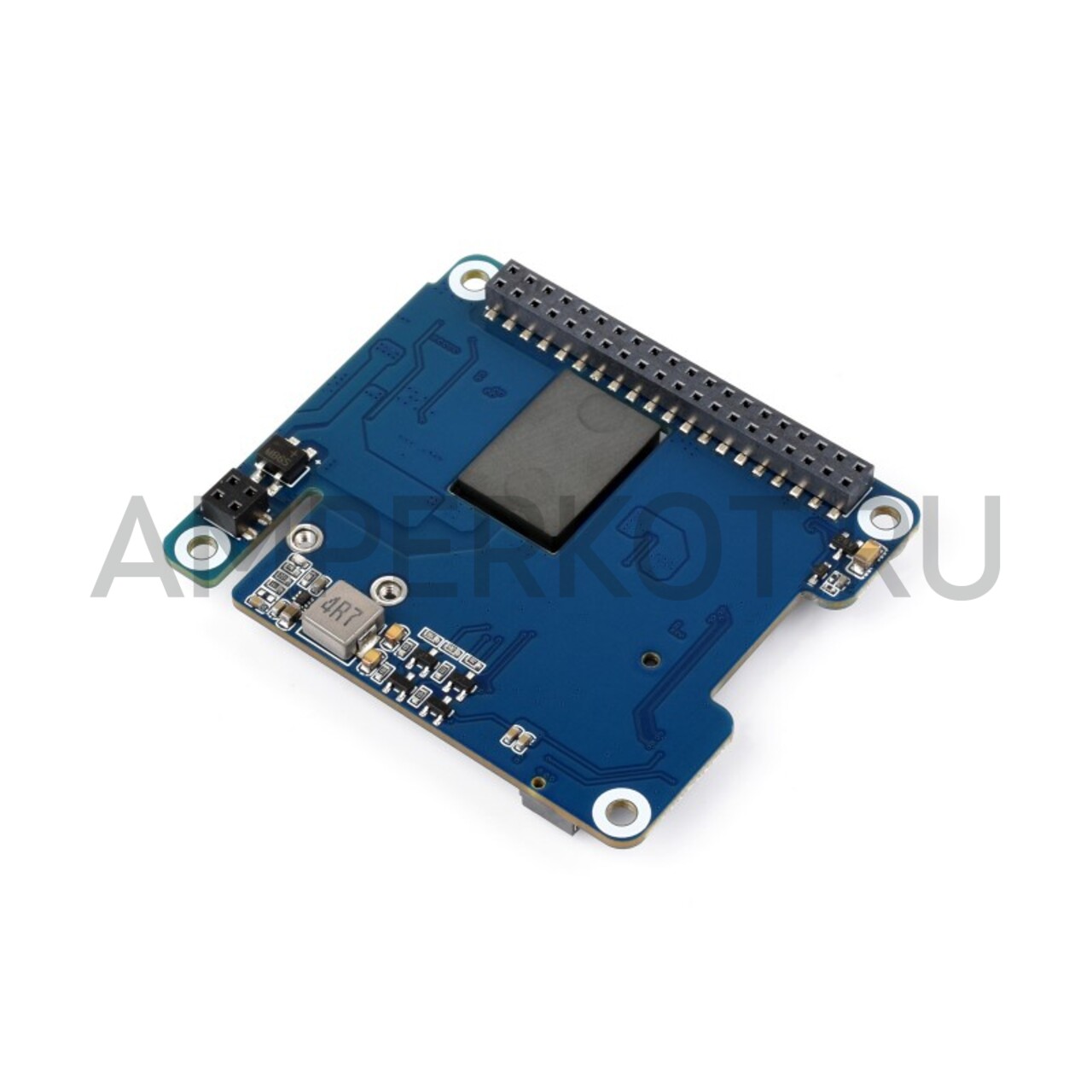 Купить Адаптер Waveshare PCIe-M.2 с PoE (C) для Raspberry Pi 5 NVMe, M.2